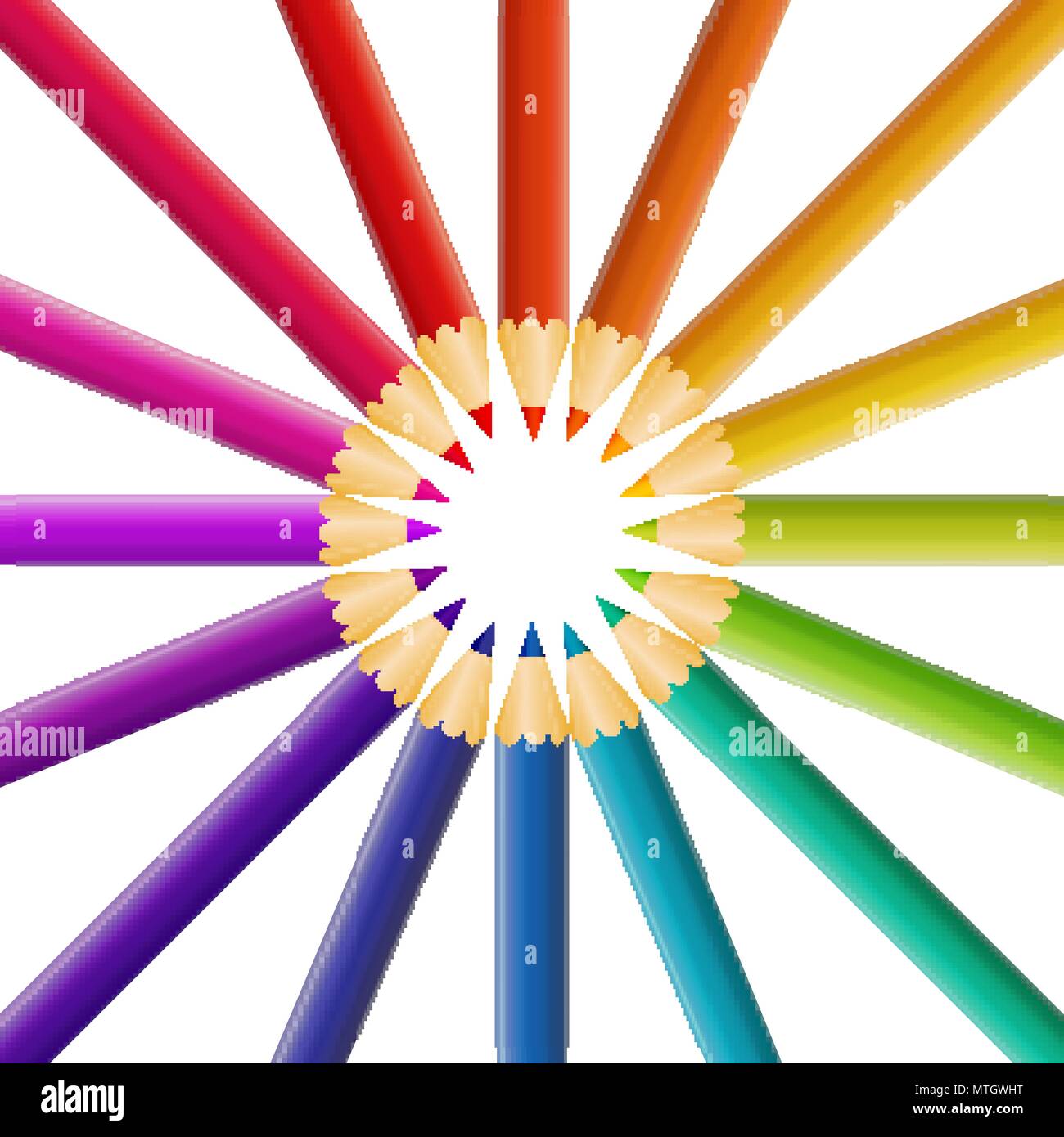 Abstract Pencil Background Vector Illustration Stock Vector Image & Art ...