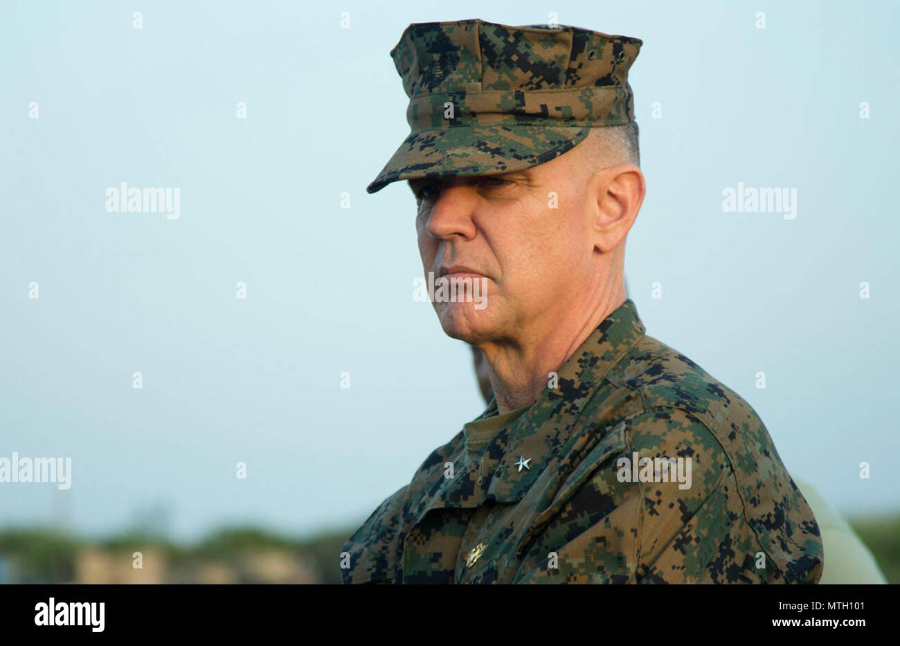 U. S. Marine Corps Brig. Gen. John Jansen, Commanding General, 3D ...