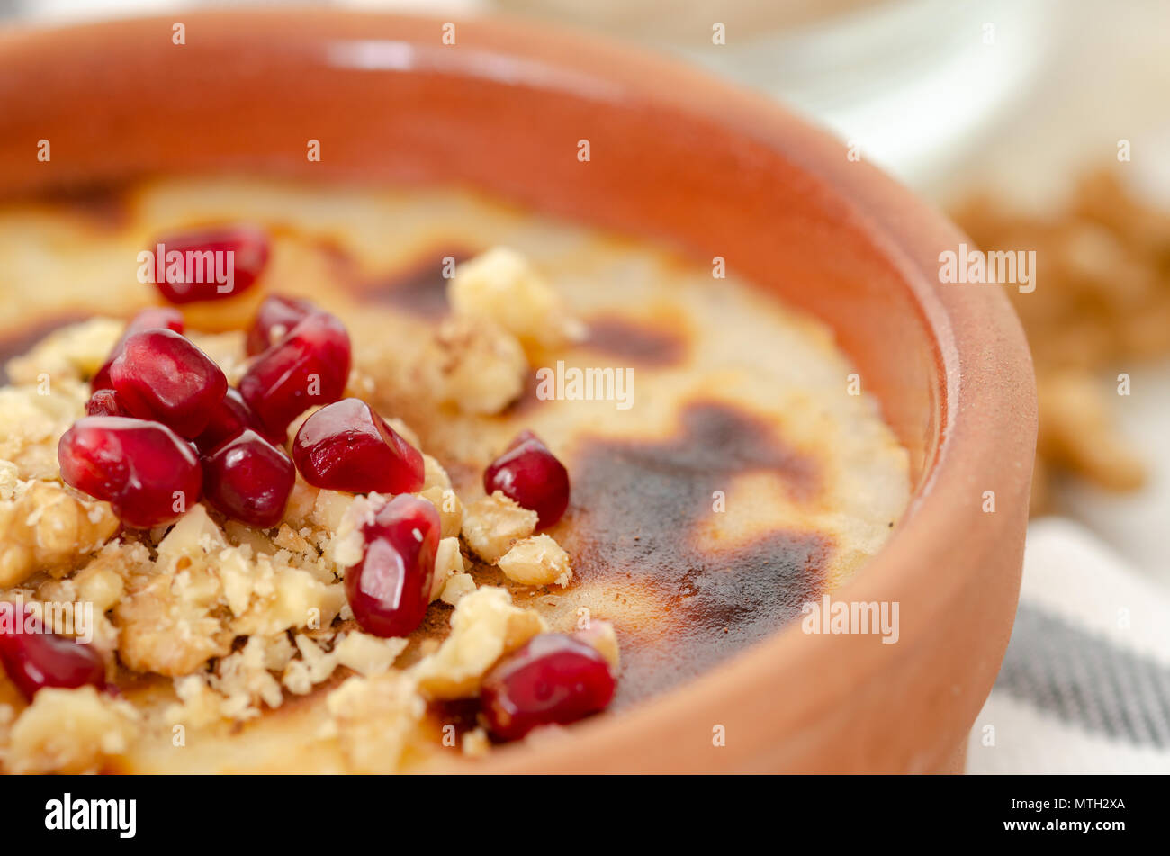 Traditional turkish rice pudding hi-res stock photography and images ...