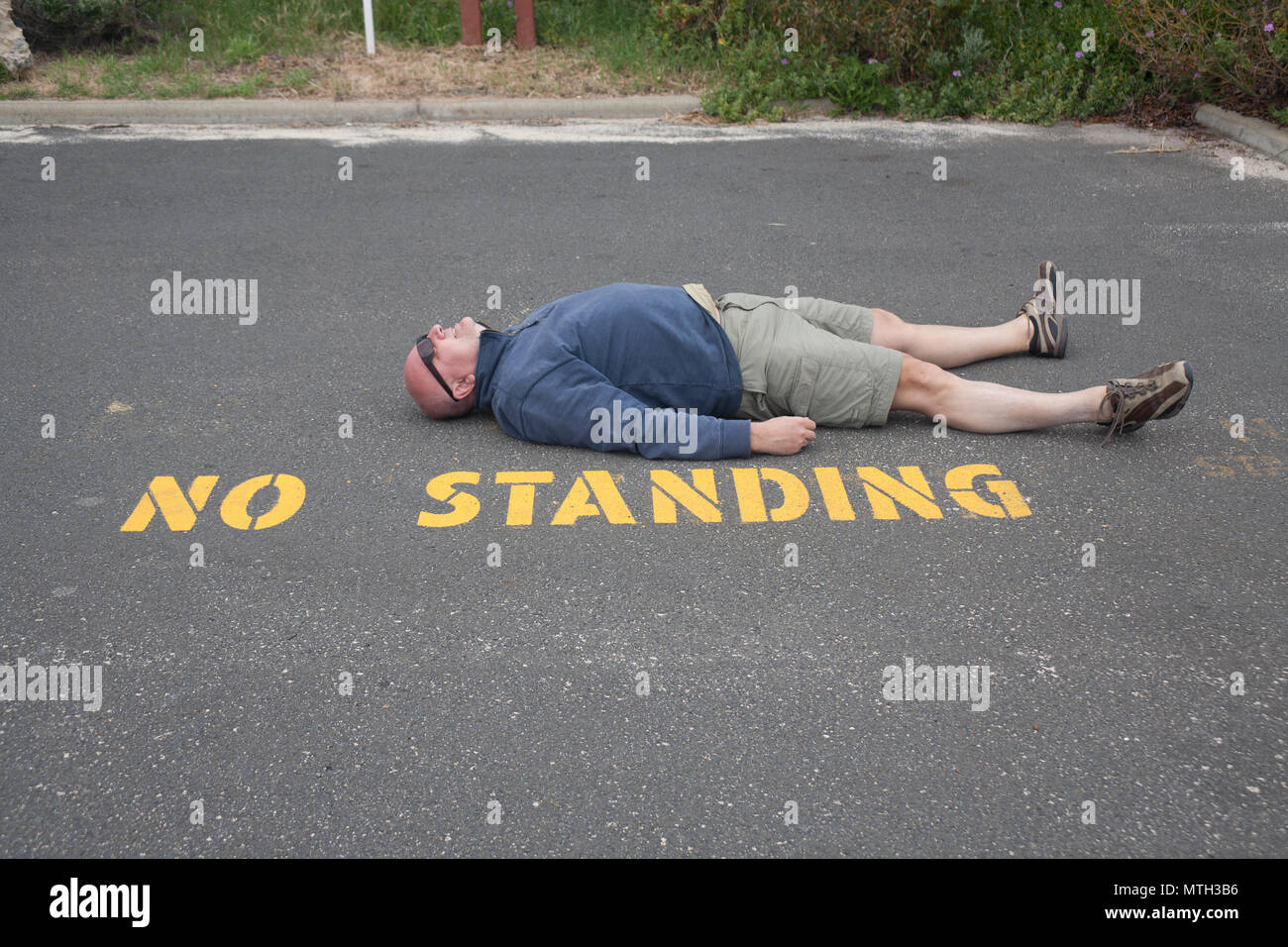 Humour no standing hi-res stock photography and images - Alamy
