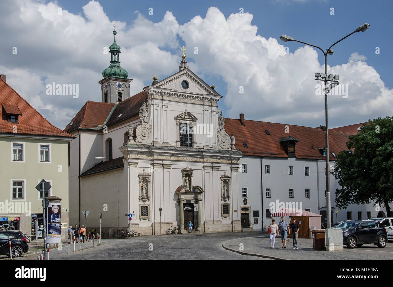 Regensburg a medieval town with a 2000 year old history hi-res stock ...