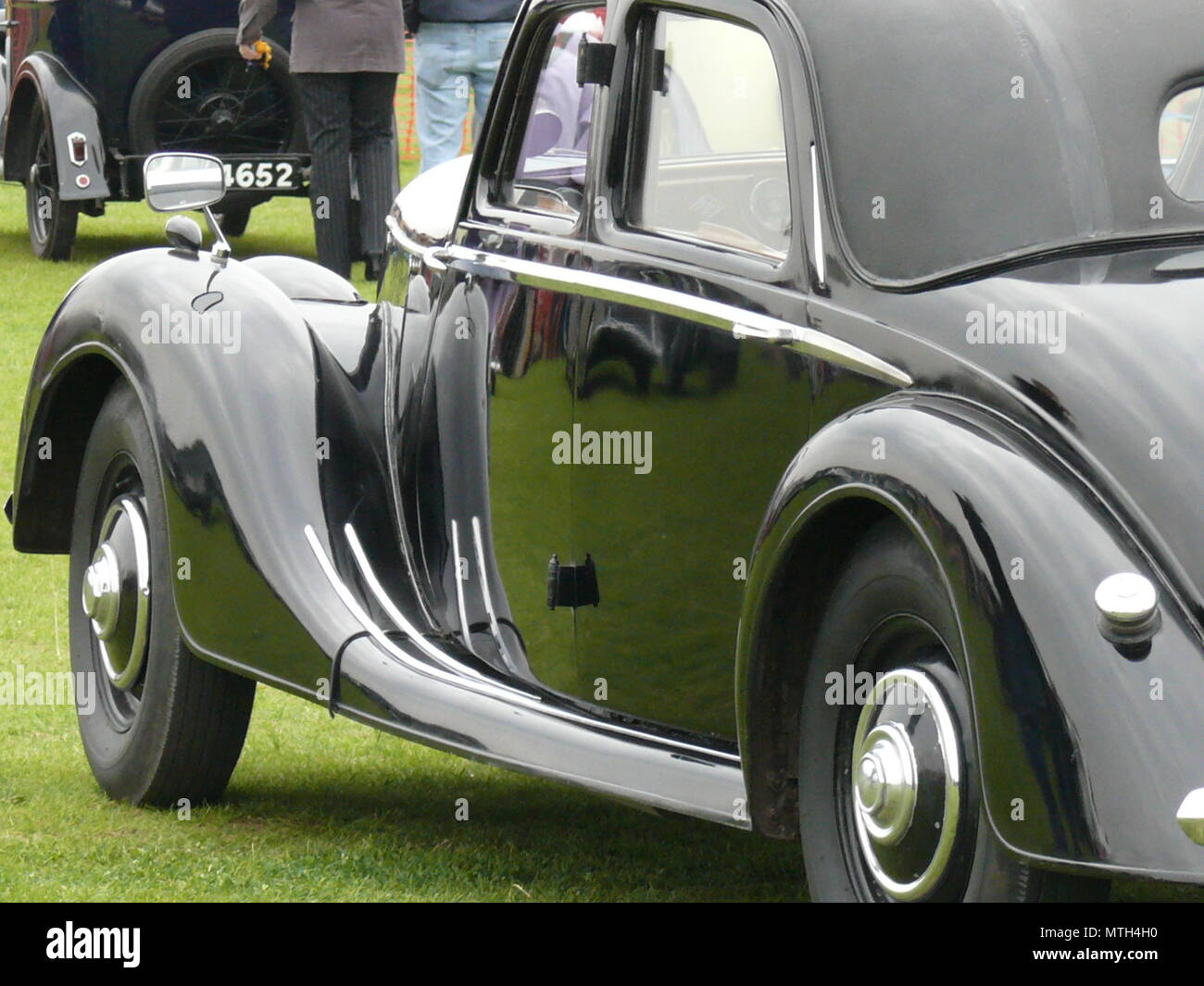 Side view of a classic vintage car, at a county show Stock Photo - Alamy