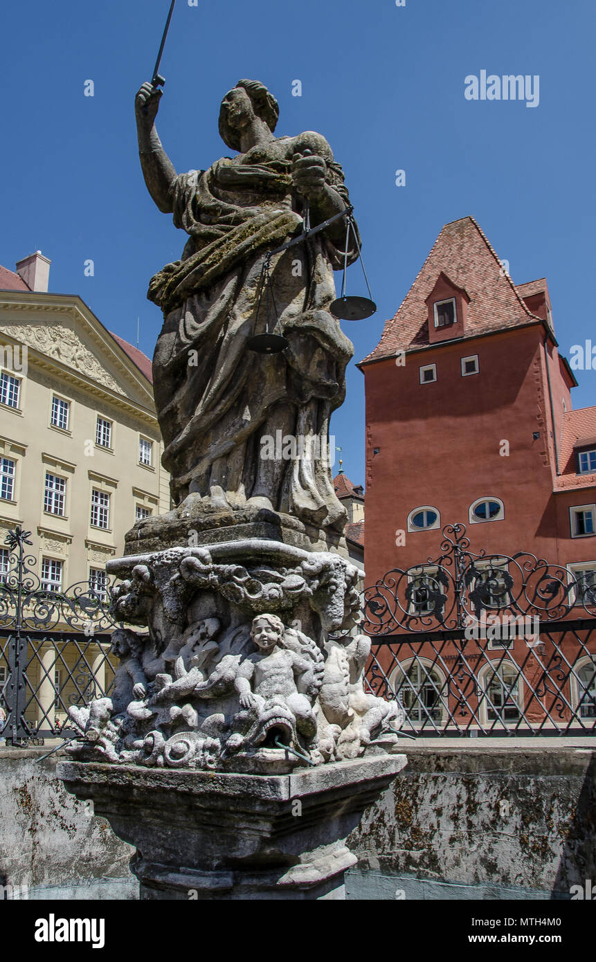 Regensburg A Medieval Town With A 2000 Year Old History High Resolution ...