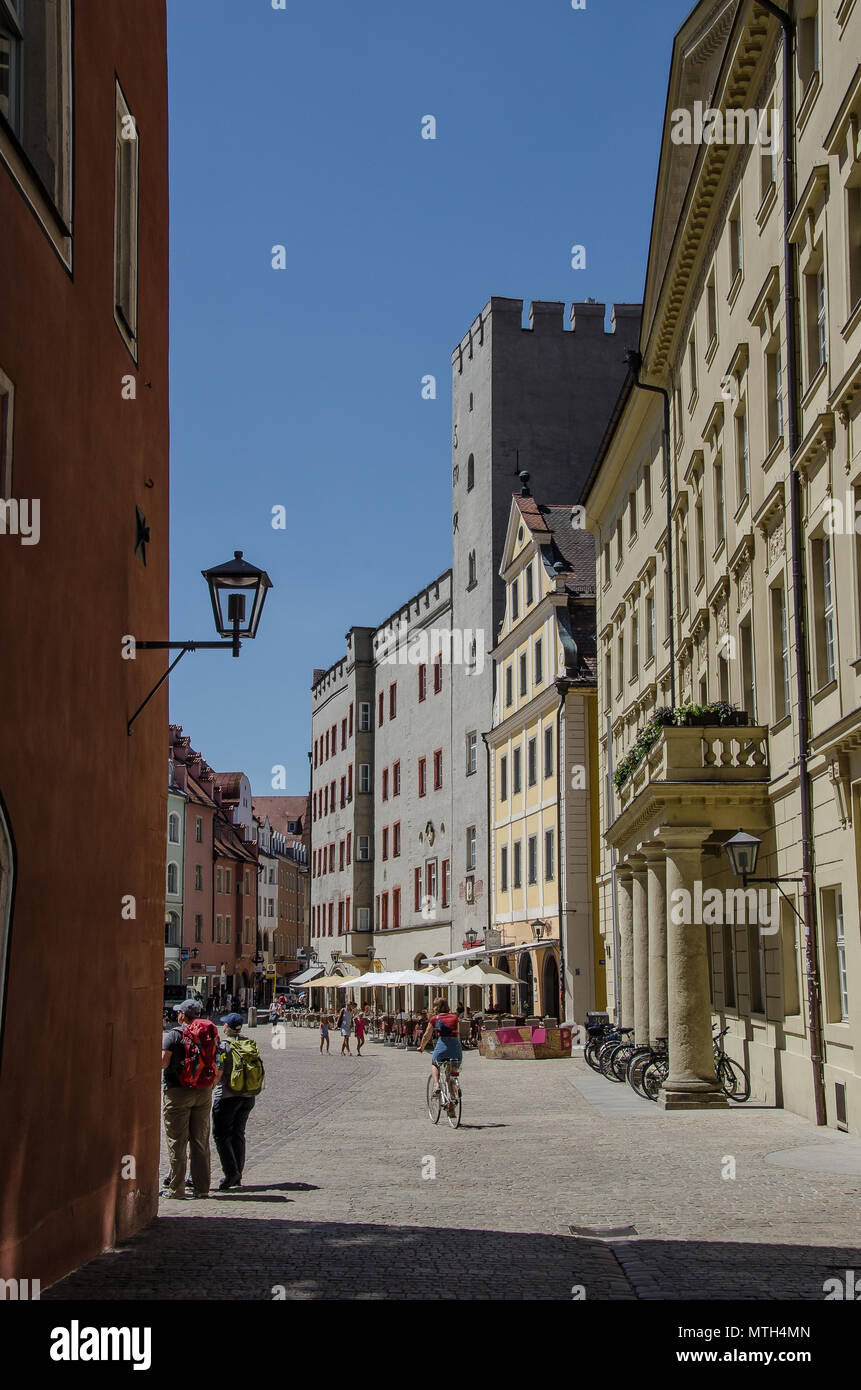 Regensburg A Medieval Town With A 2000 Year Old History High Resolution ...