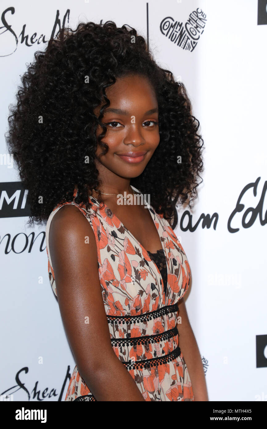 Marie Claire's 5th Annual 'Fresh Faces' event Featuring: Marsai Martin ...