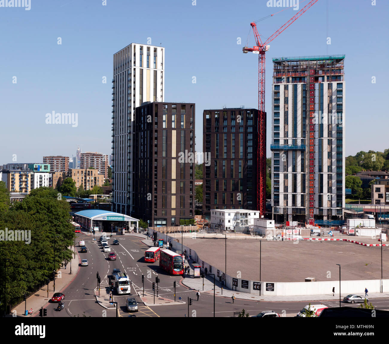 The Lewisham Gateway Development which now occupies the site of the ...