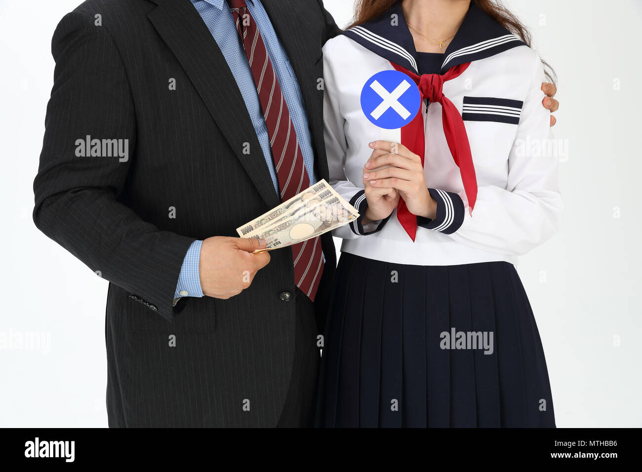 Child prostitution social issue image Stock Photo - Alamy
