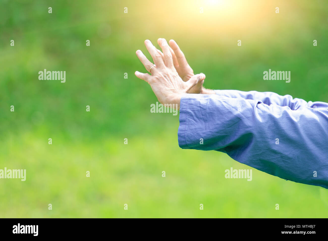 Tai chi japan park hi-res stock photography and images - Alamy