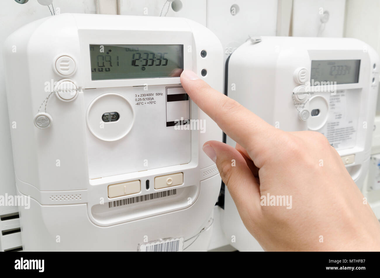 Electric meter box hi-res stock photography and images - Alamy