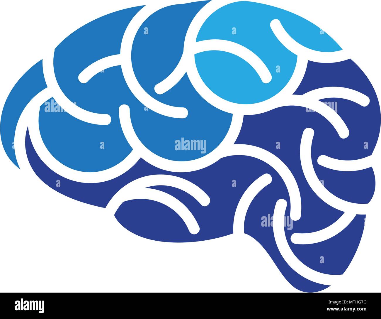 Health Brain vector illustration icon template design Stock Vector ...