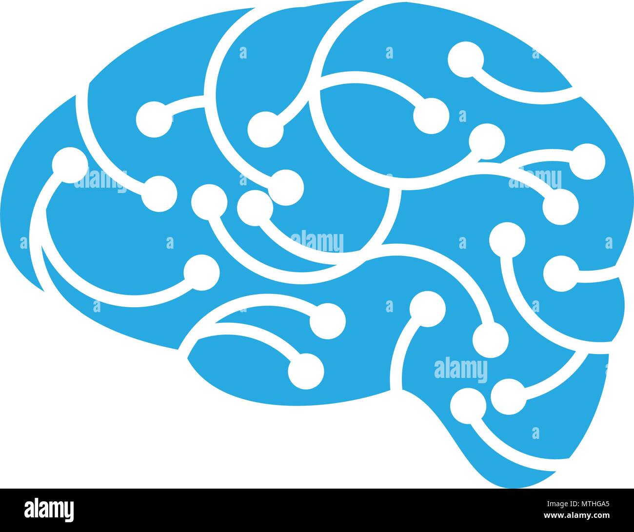 Health Brain vector illustration icon template design Stock Vector ...