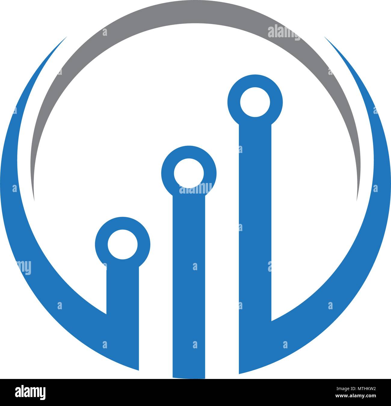 Circuit Logo Template vector illustration icon design Stock Vector ...