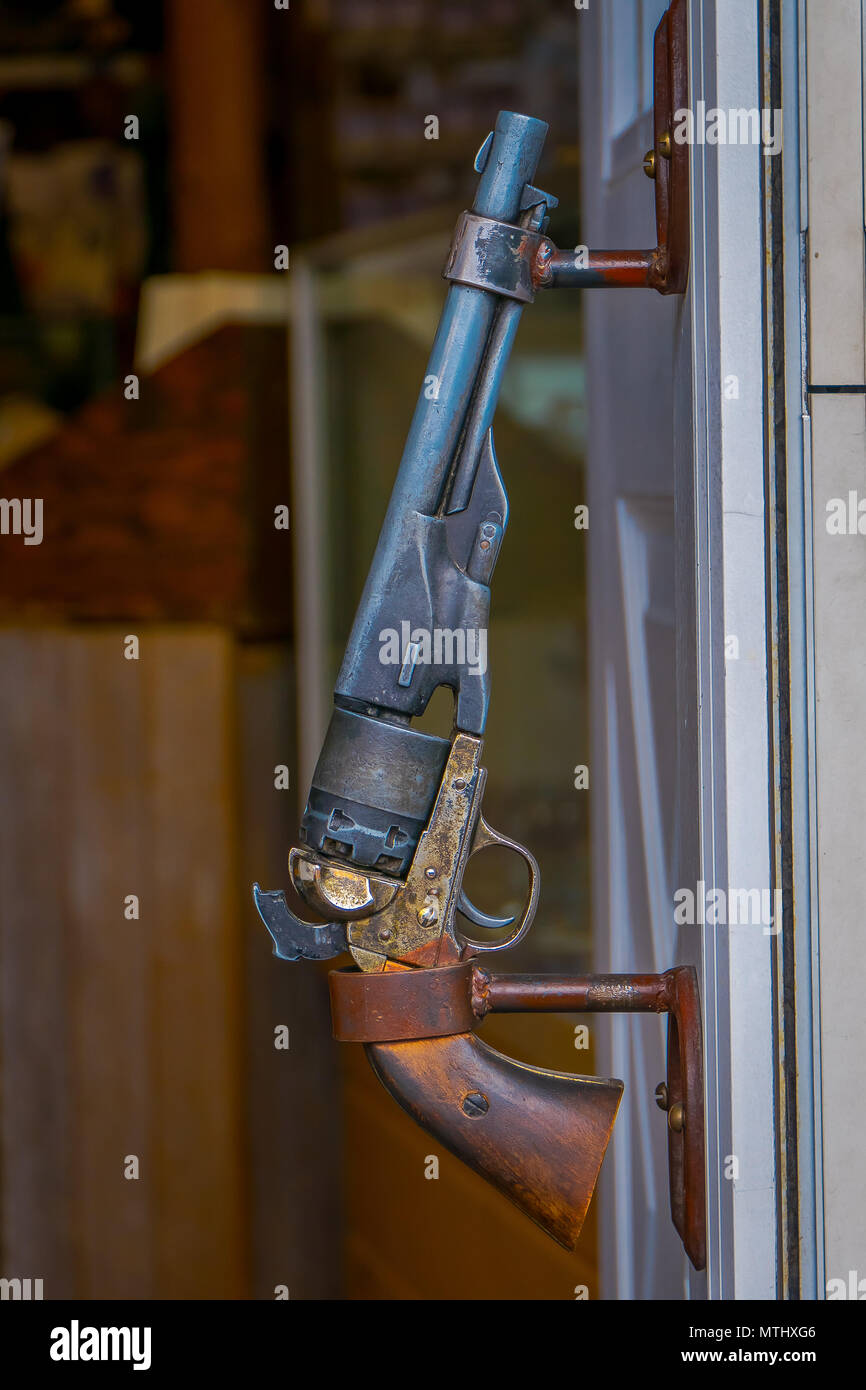 American gun wall hang hi-res stock photography and images - Alamy