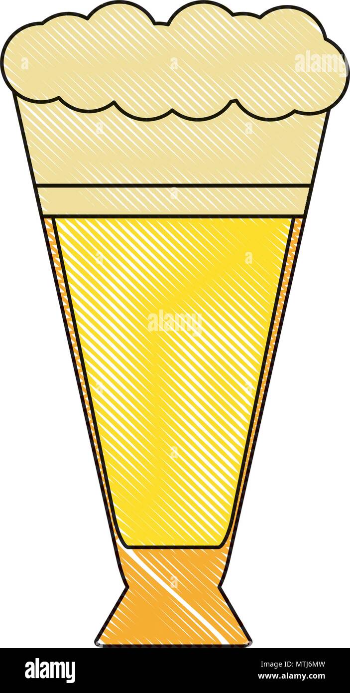 beer cup icon over white background, vector illustration Stock Vector ...