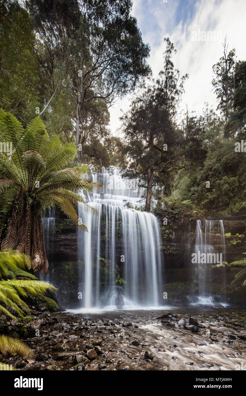 Russell Falls n Mt Field National Park, part of Tasmania's World ...
