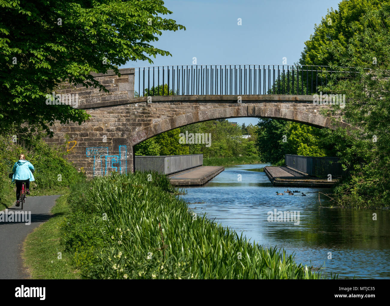 Union canal scotland aqueduct hi-res stock photography and images - Alamy