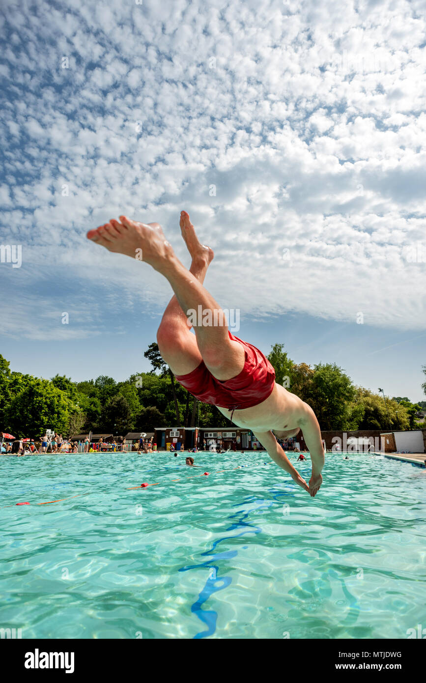 Pells pool, lewes, east sussex hi-res stock photography and images - Alamy