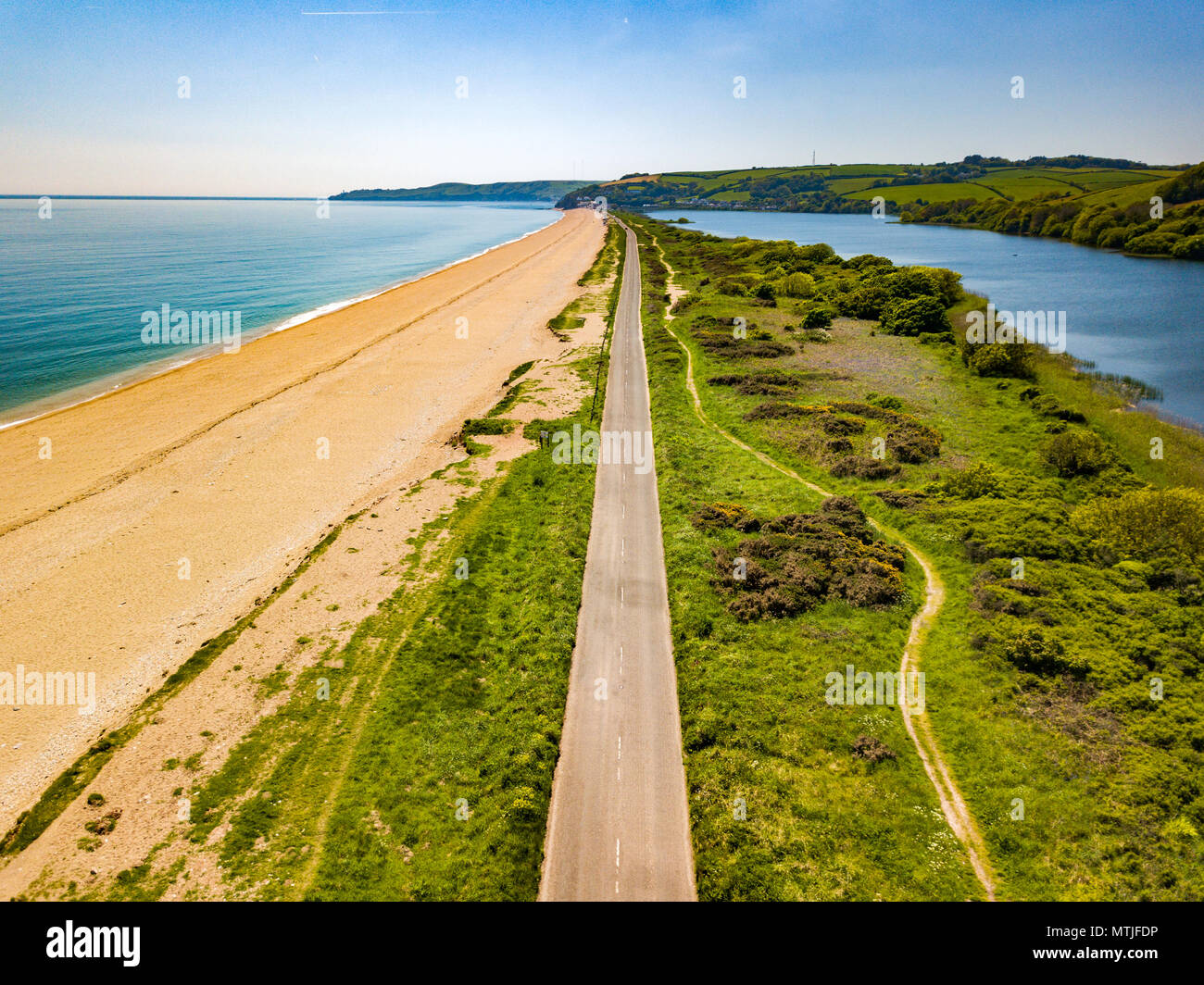 Devon aerial hi-res stock photography and images - Alamy