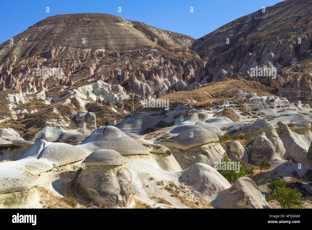 natural volcanic formations in Cappadocia in Turkey Stock Photo - Alamy