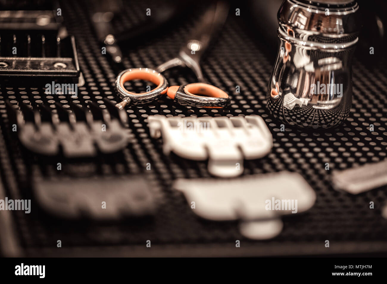 tools of barber shop Stock Photo - Alamy