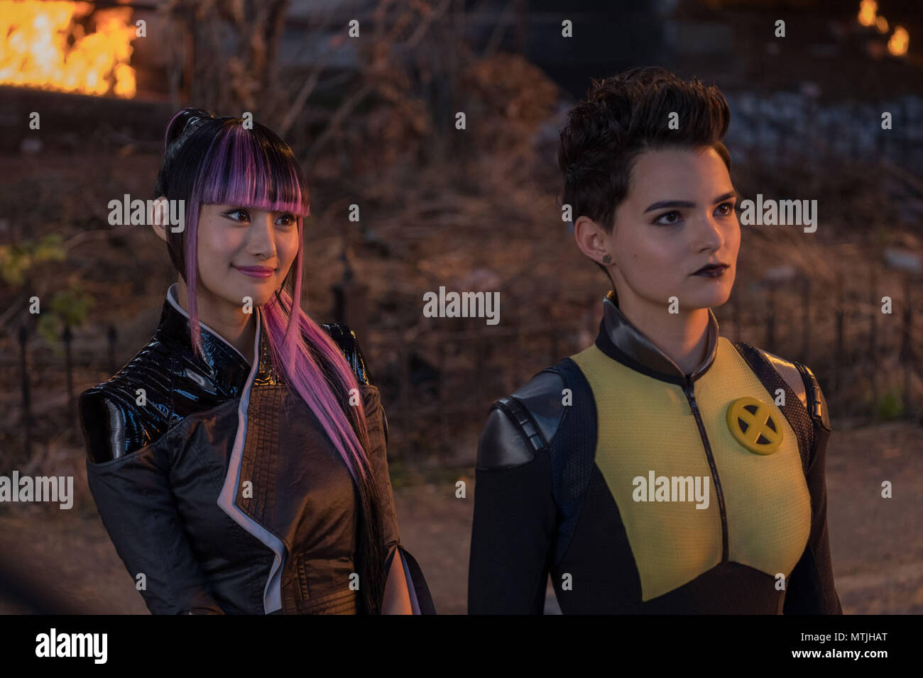 DEADPOOL 2 (2018) SHIOLI KUTSUNA BRIANNA HILDEBRAND DAVID LEITCH (DIR ...