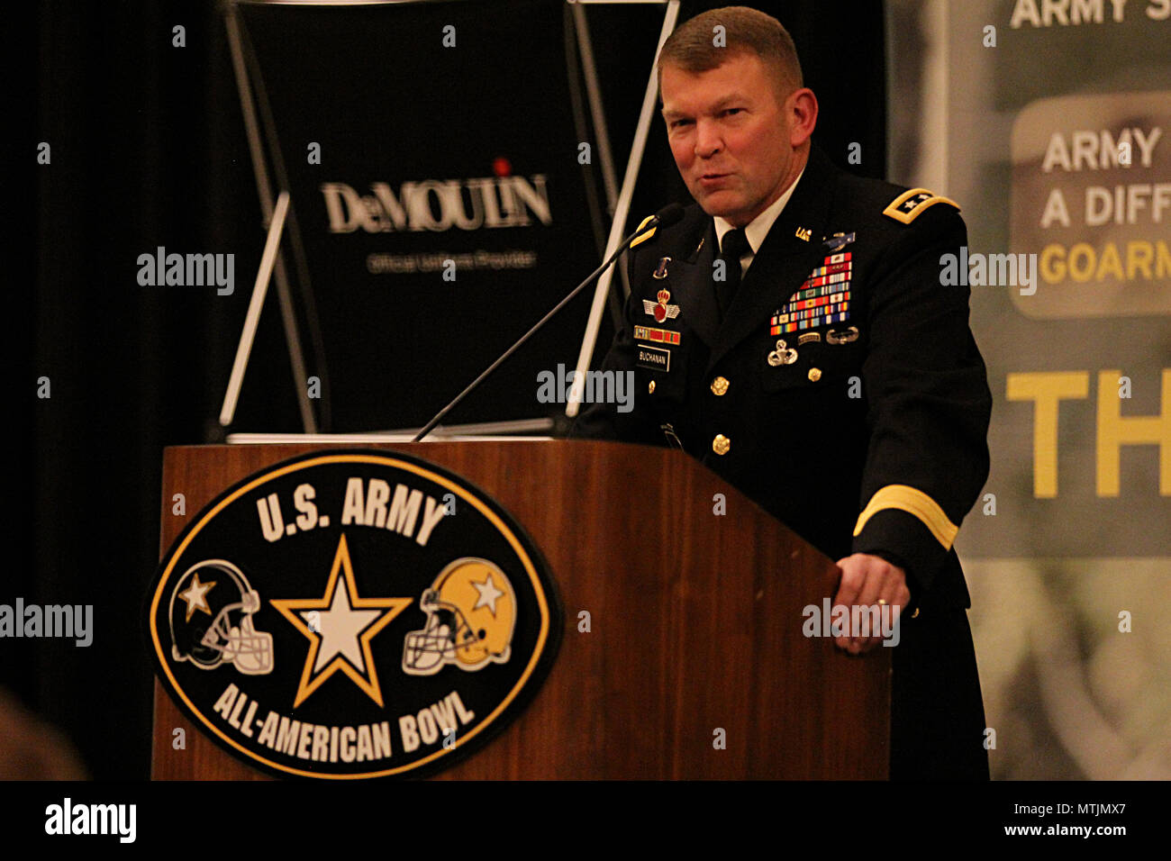 SAN ANTONIO, TX (January 2, 2017) - Lt. Gen. Jeffrey Buchanan ...