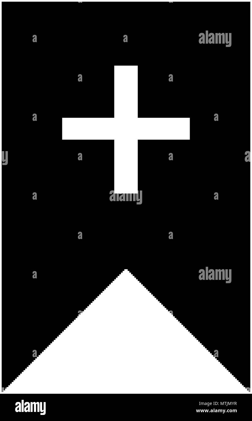 Flag illustration Black and White Stock Photos & Images - Alamy