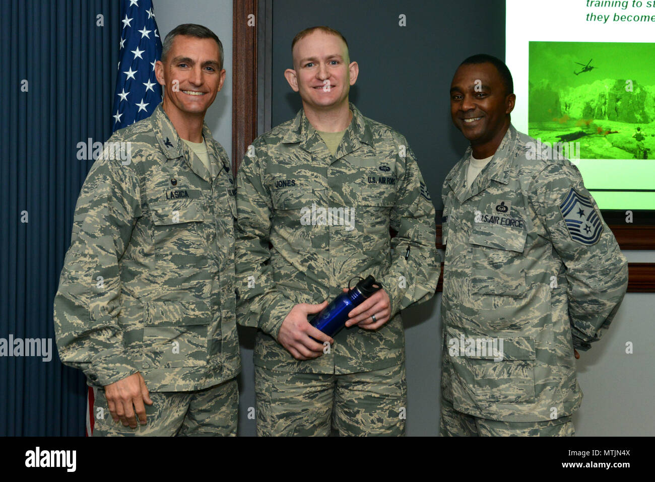 U.S. Air Force Staff Sgt. David Jones, 20th Operations Support Squadron survival, evasion ...