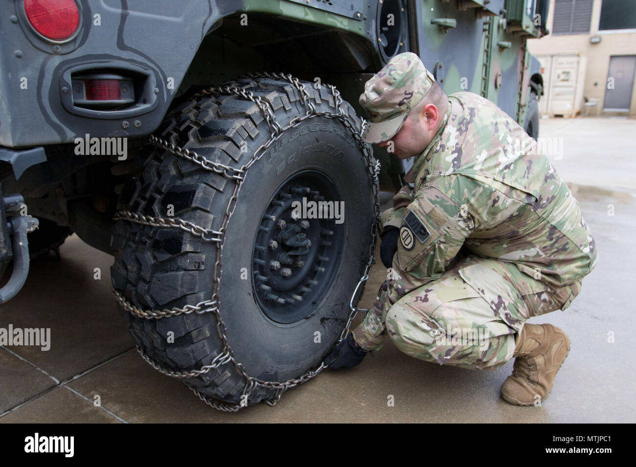 Sgt. Dannie Green, 128th Military Police Company, Alabama National ...