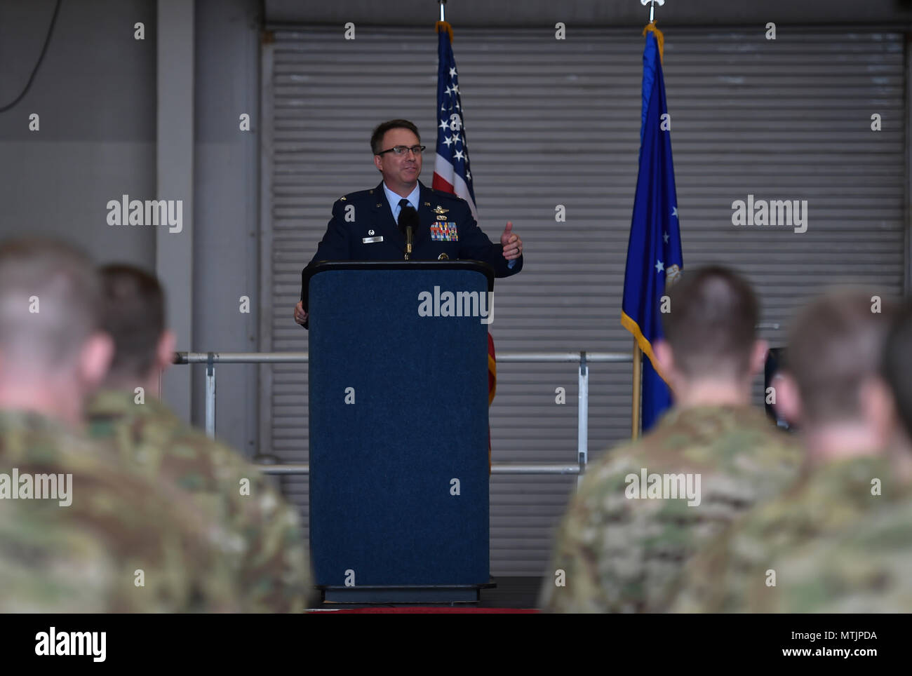 Air Commandos attend the 15th Special Operations Squadron Change of ...