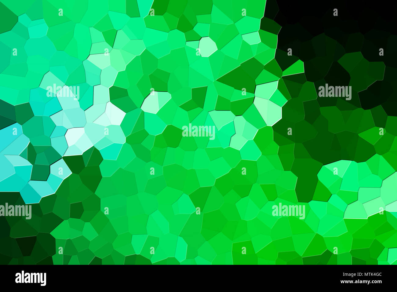 A photograph of an abstract geometric green pattern from various ...