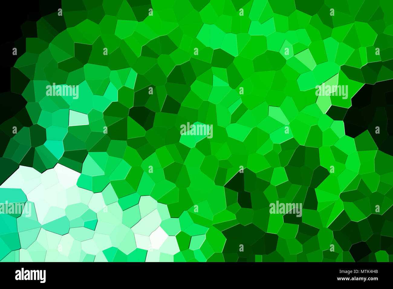 A photograph of an abstract geometric green pattern from various ...