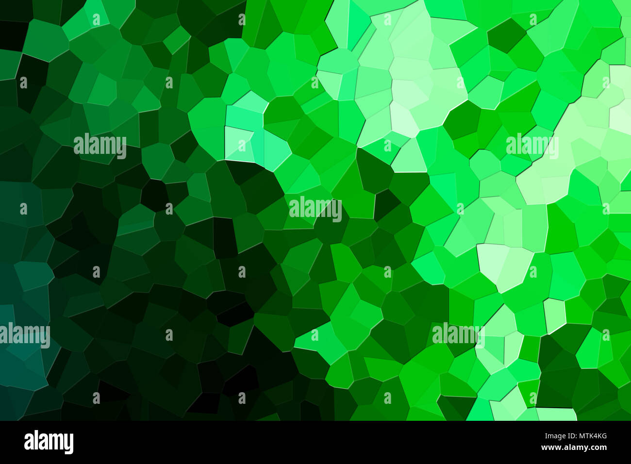 A photograph of an abstract geometric green pattern from various ...
