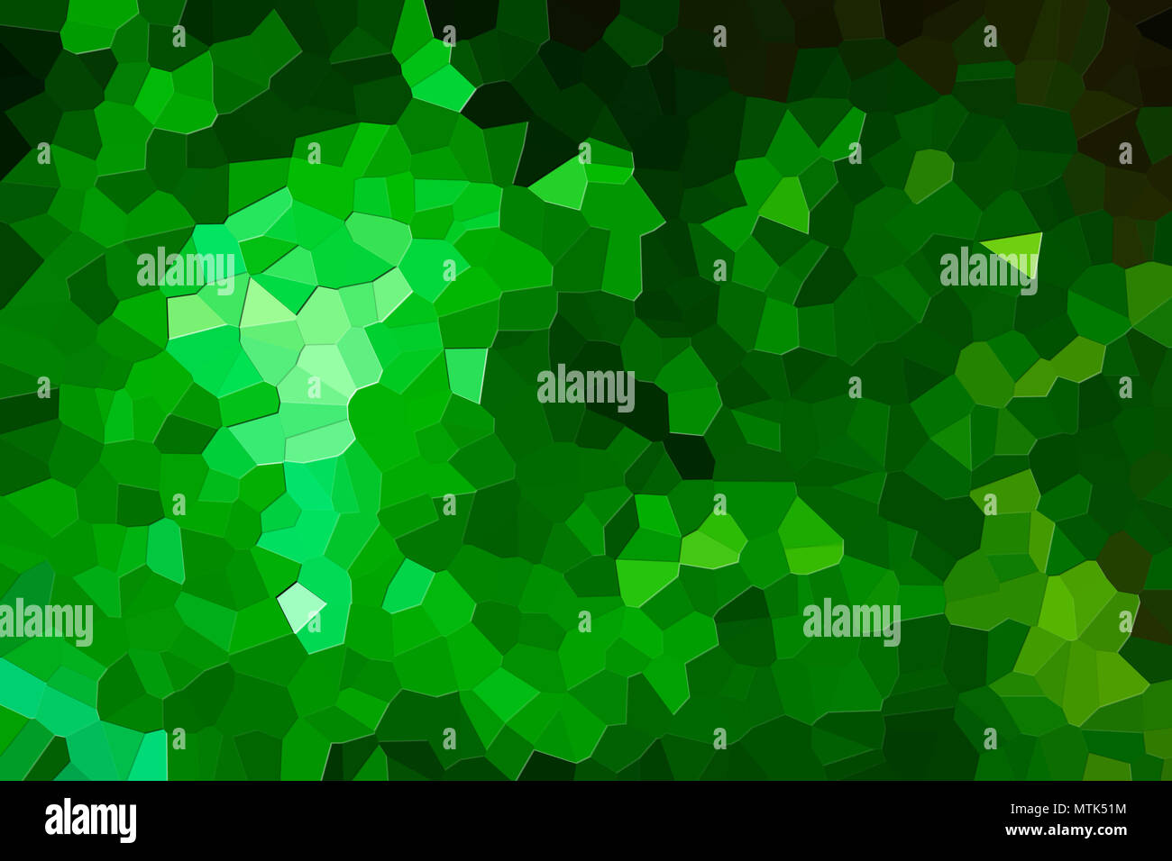 Abstract modern background with geometric pattern from various green ...
