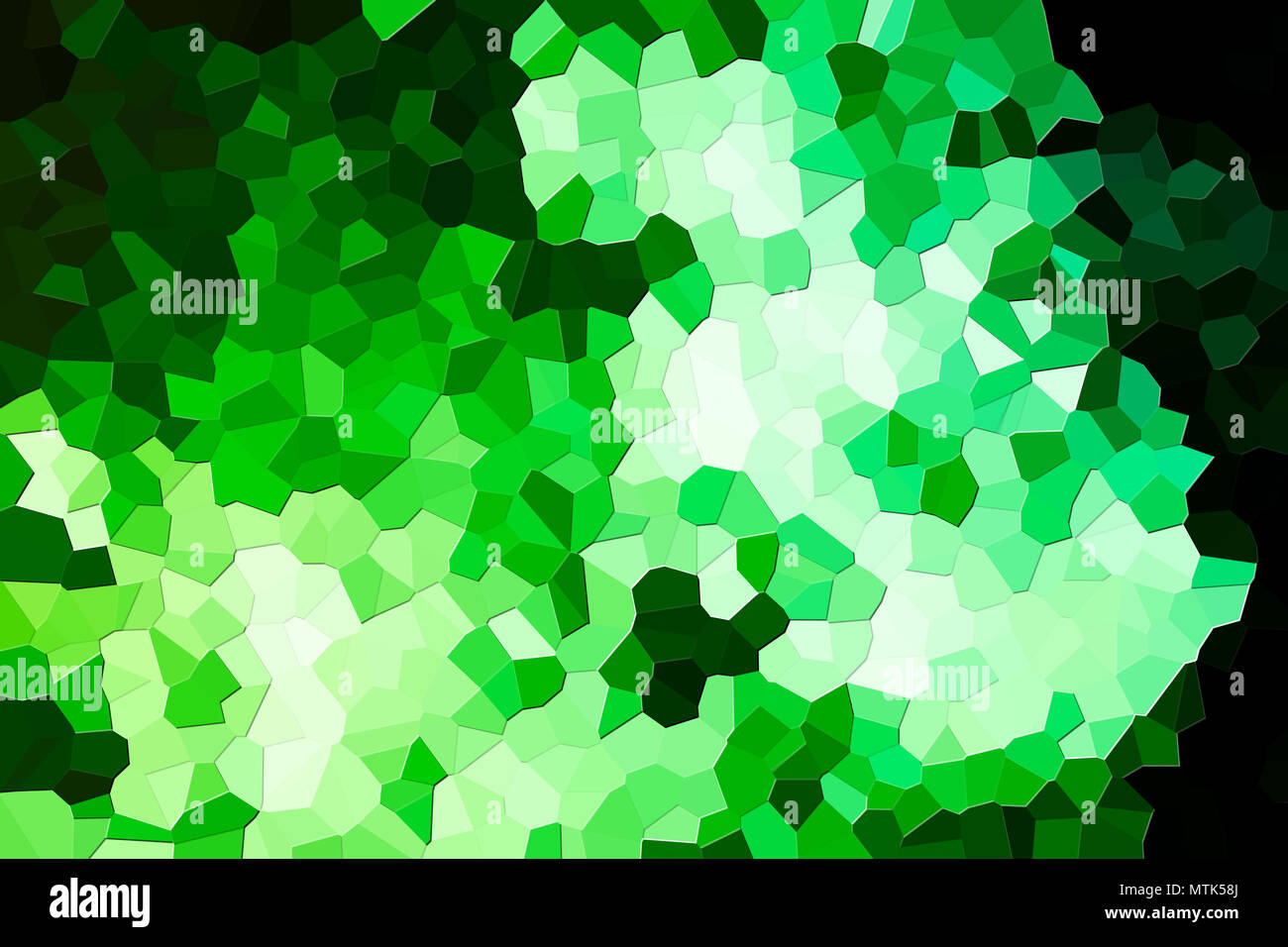Colorful abstract geometrical composition, geometric pattern from green ...