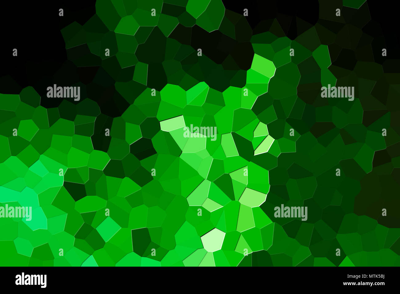 Colorful abstract geometrical composition, geometric pattern from green ...