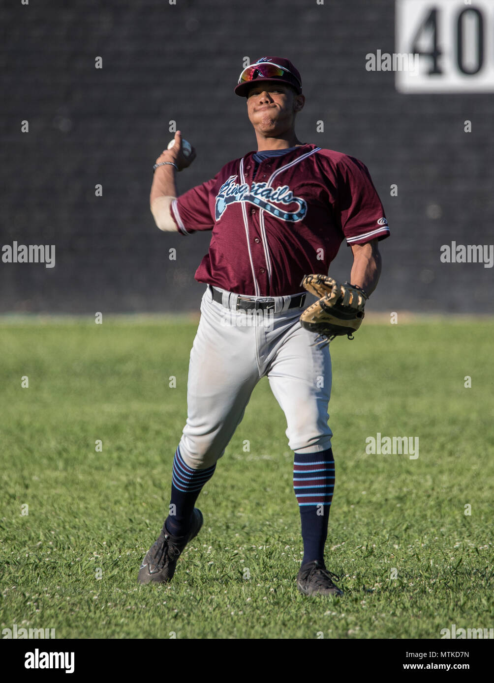 Baseball action with the Redding Ringtails vs. Redding Colt 45's in ...