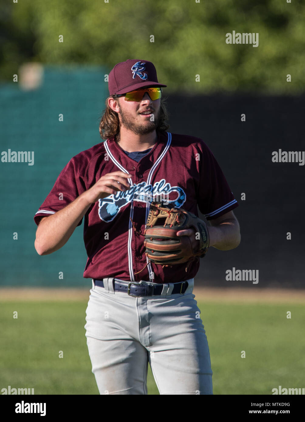 Baseball action with the Redding Ringtails vs. Redding Colt 45's in ...