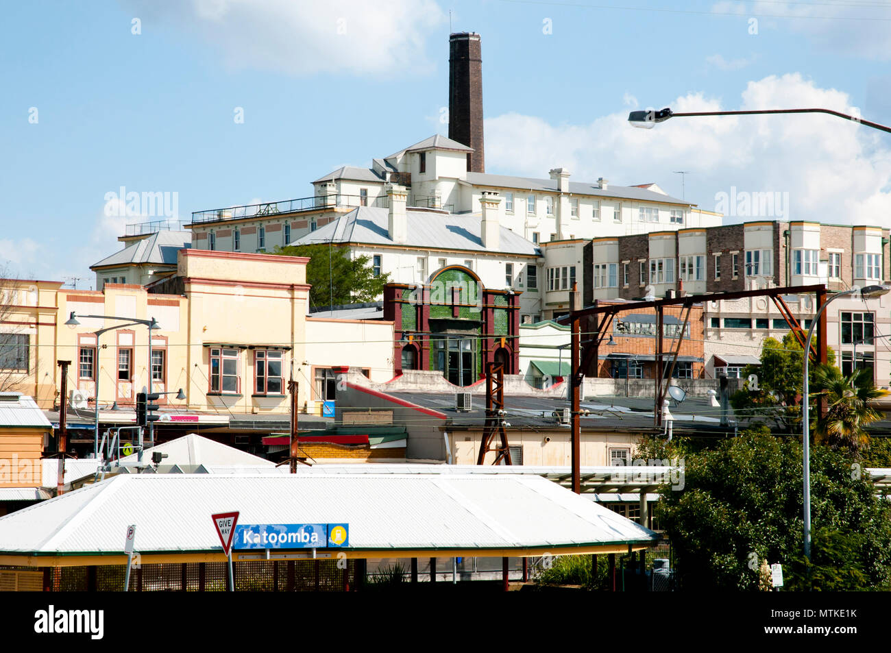 Katoomba Town - Australia Stock Photo - Alamy