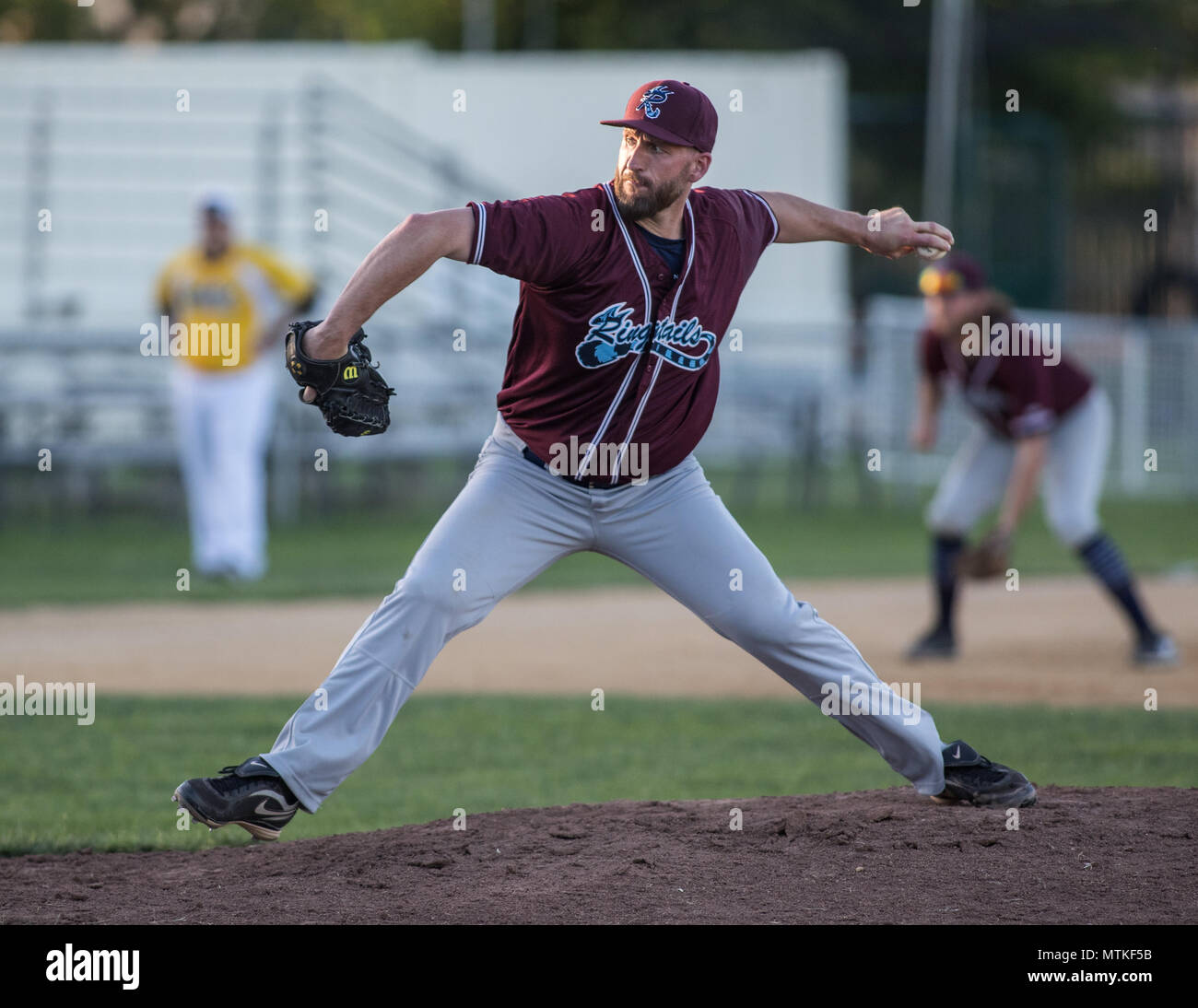 Baseball action with the Redding Ringtails vs. Redding Colt 45's in ...