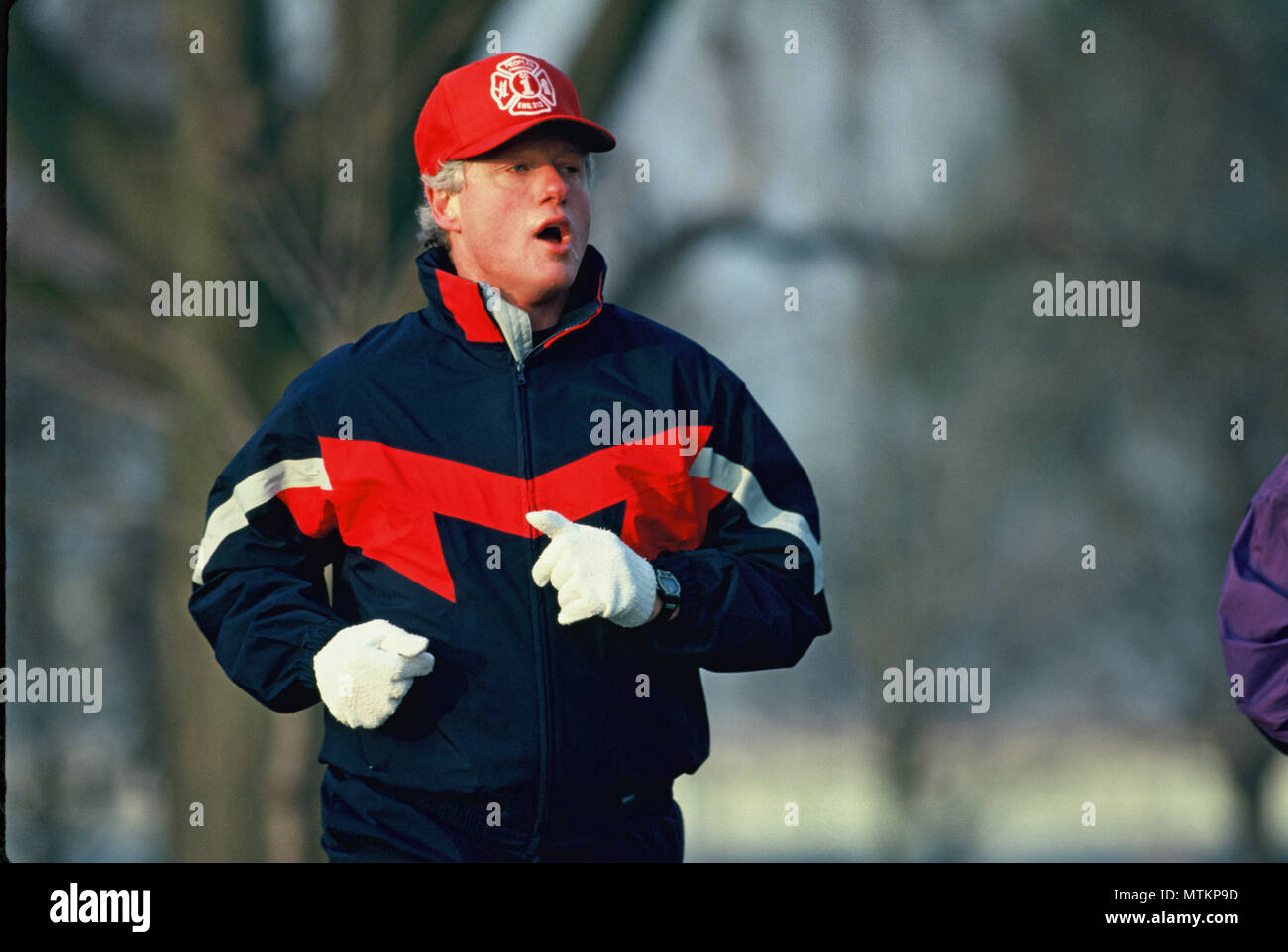 Presidents excersize hi-res stock photography and images - Alamy