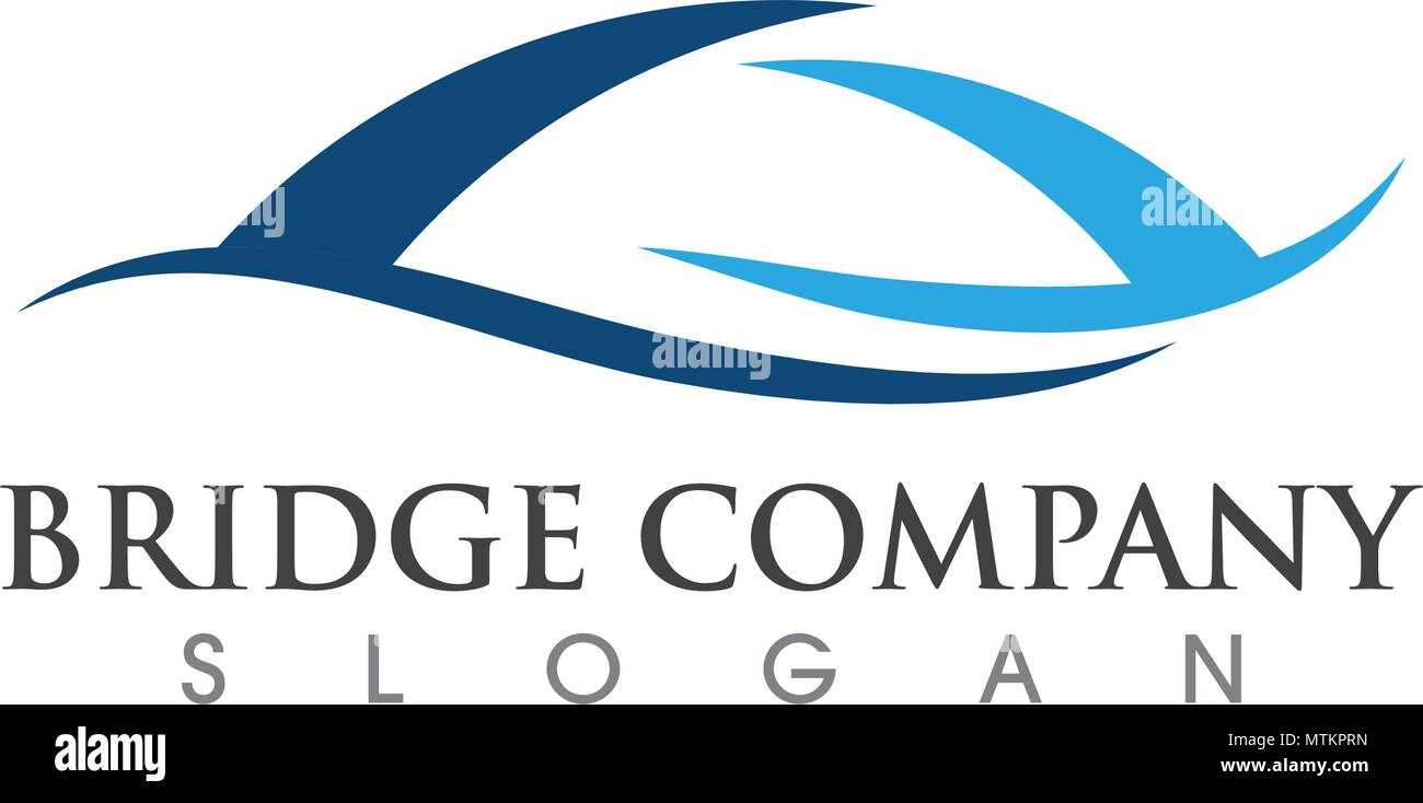 Modern design of road bridge Stock Vector Images - Alamy