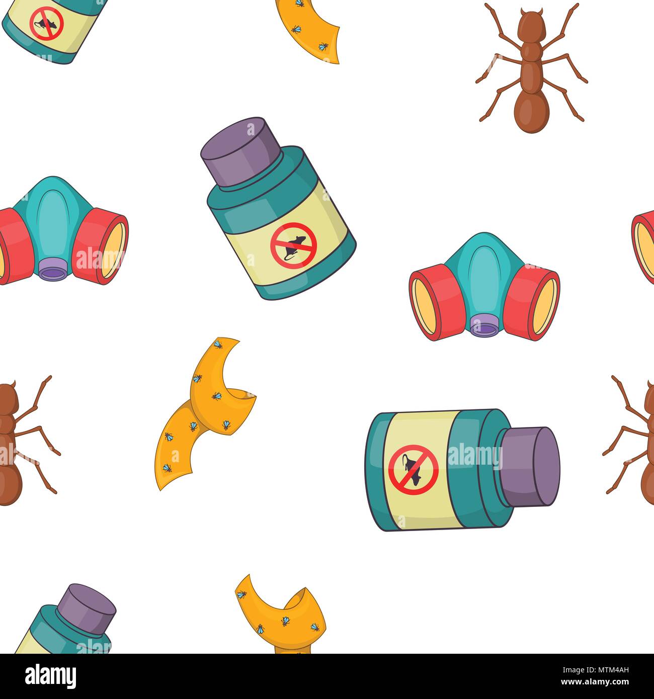 No insects pattern, cartoon style Stock Vector Image & Art - Alamy