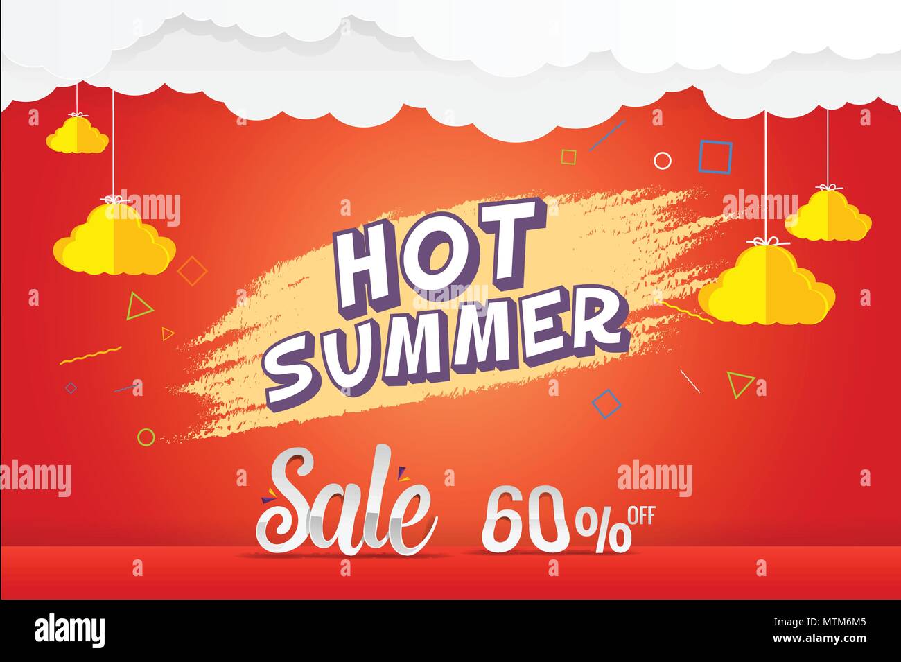 Hot summer Stock Vector Images - Alamy