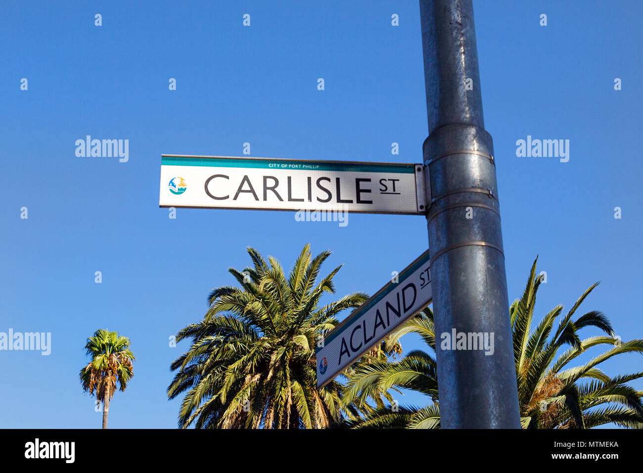 Port melbourne sign hi-res stock photography and images - Alamy