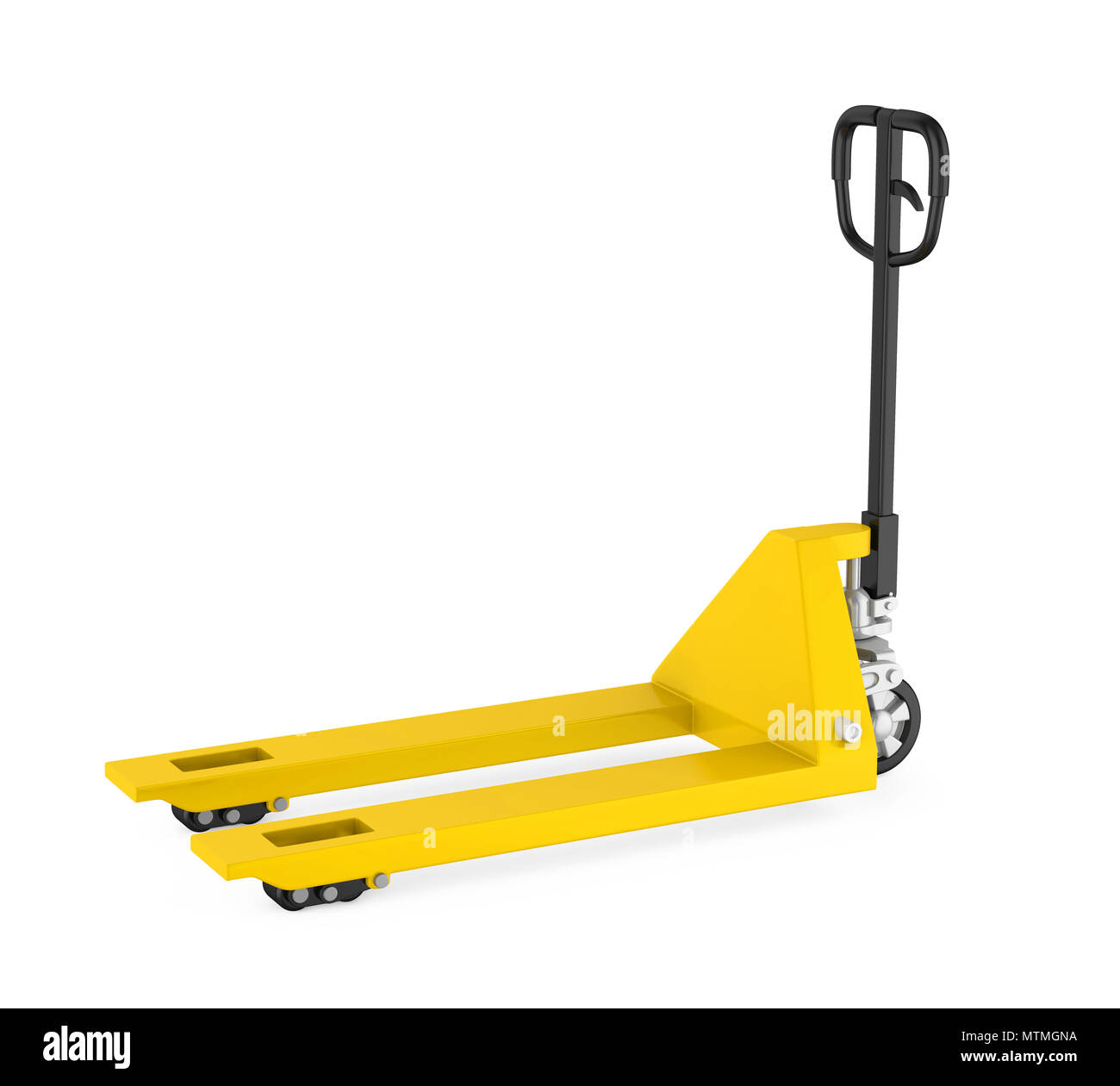 Pallet Truck Isolated Stock Photo - Alamy