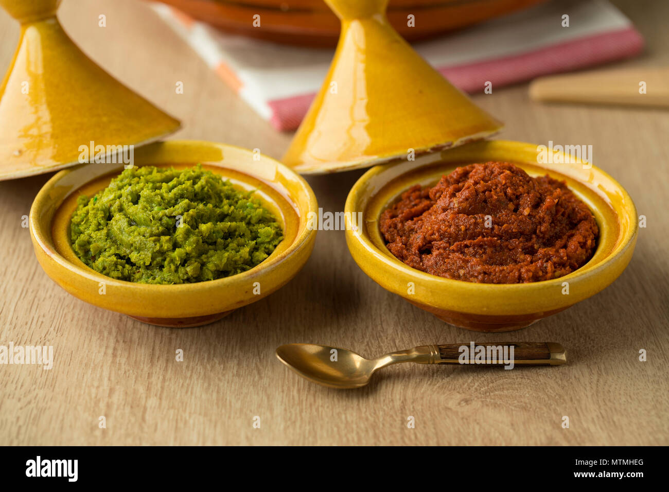 Red pepper condiment hi-res stock photography and images - Alamy