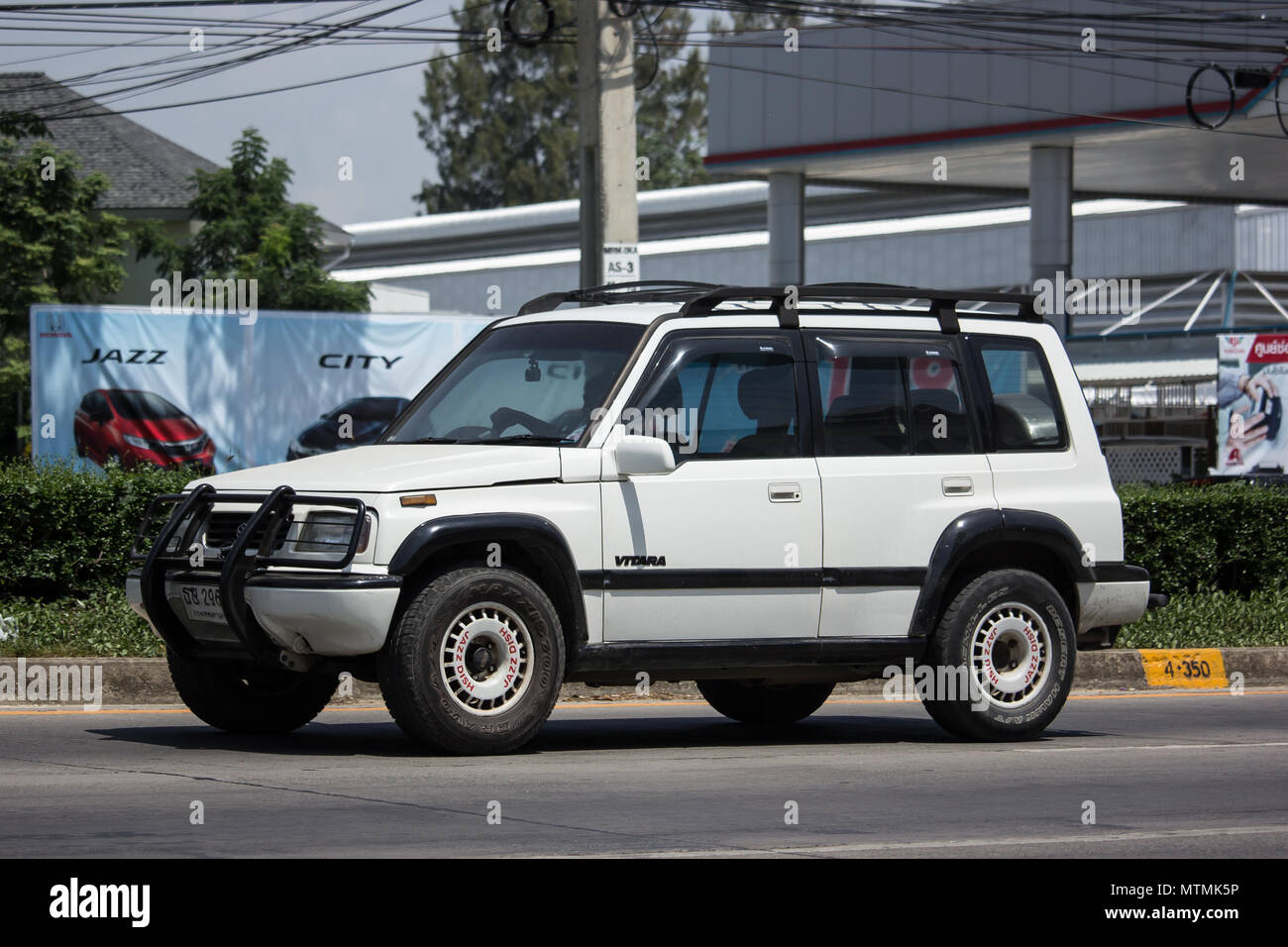 CHIANG MAI, THAILAND - MAY 21 2018: Private Mini Suv car, Suzuki Vitara ...