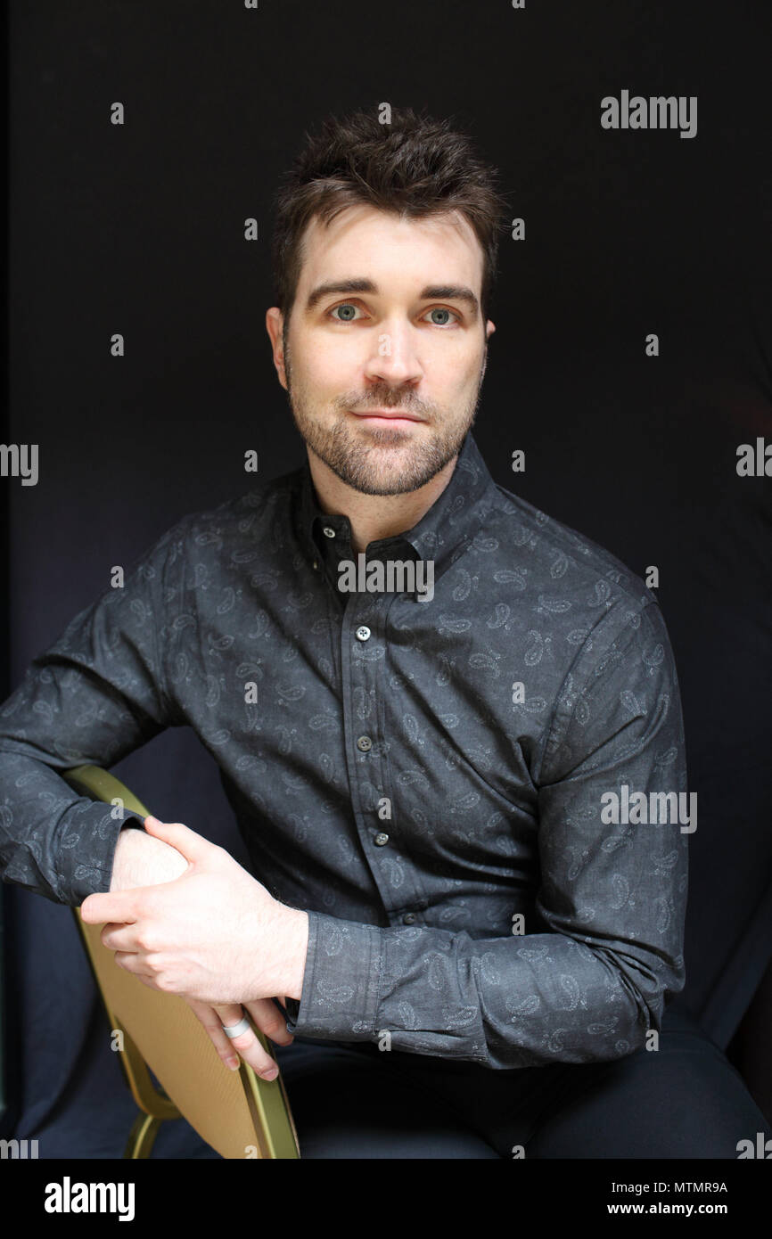 Portrait of A.J. (AJ) Finn (pen name of Daniel Mallory) 15/05/2018 ...