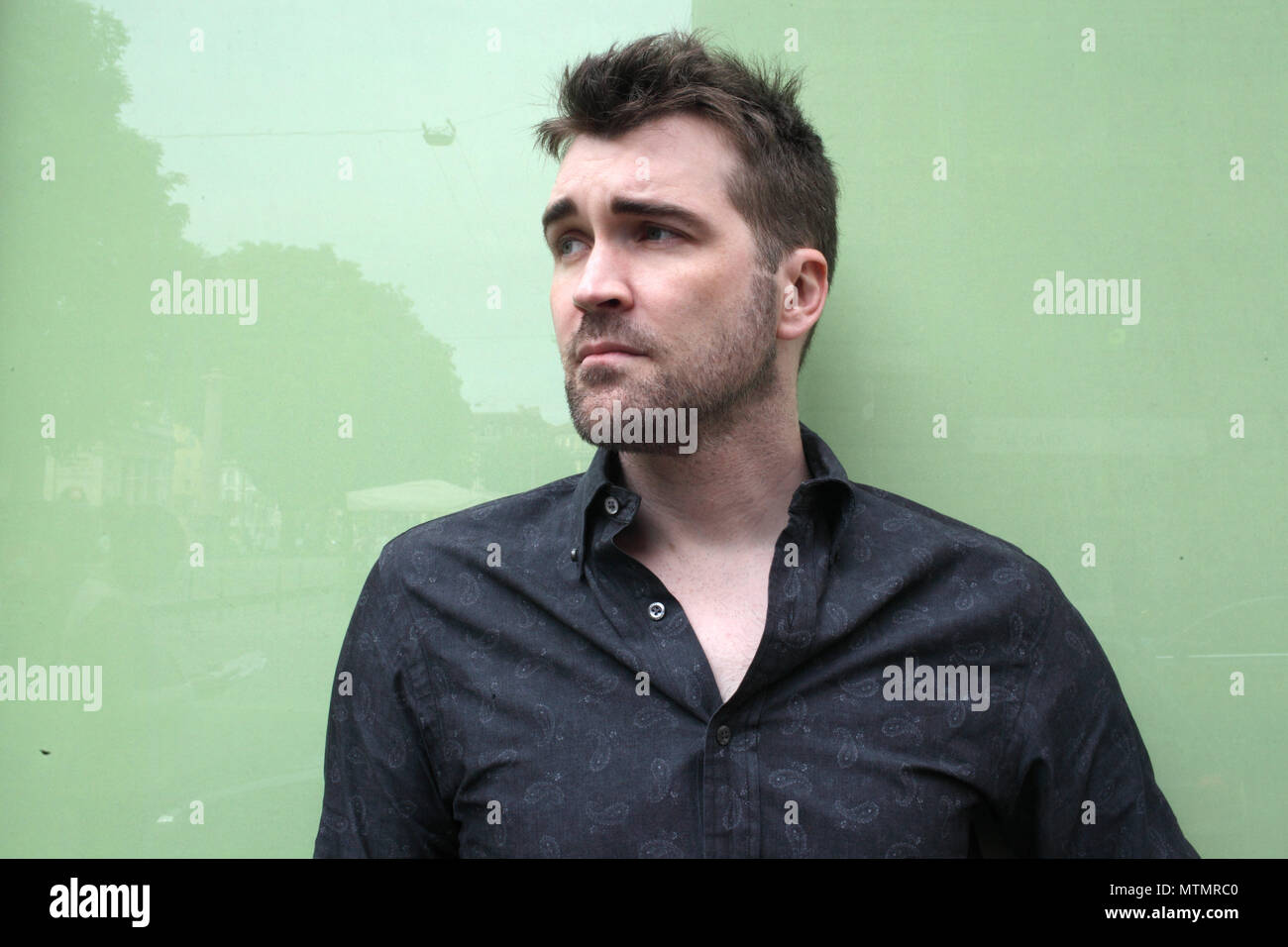 Portrait of A.J. (AJ) Finn (pen name of Daniel Mallory) 15/05/2018 ...